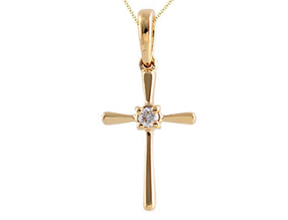 Gold Diamond Cross – Celtic Cross – CHRISTIAN CAINE DESIGNS