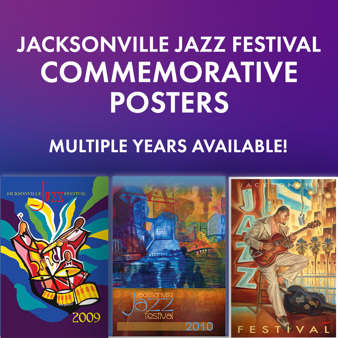 Jacksonville Jazz Festival Commemorative Posters
