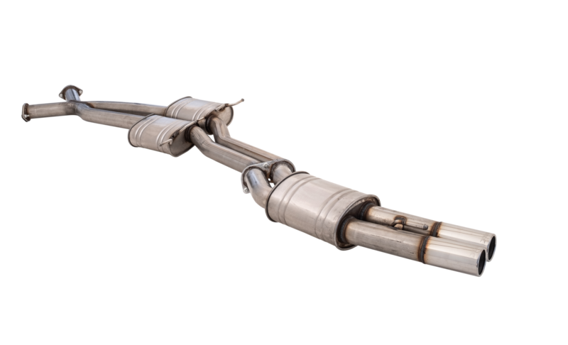 XForce Twin 3in Cat-Back Exhaust - Non-Polished Stainless (Commodore SS ...