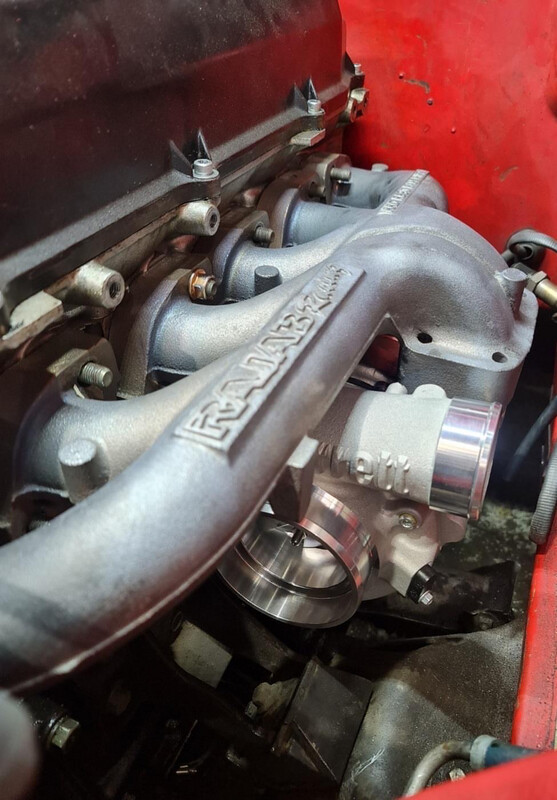RAJAB RACING RB30 SOHC RACE EXHAUST MANIFOLD