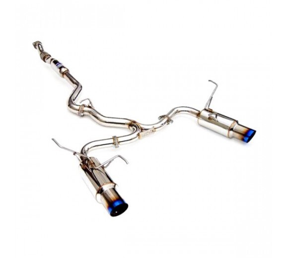 INVIDIA - N1 Cat Back Exhaust - Ti Tips (WRX/STi 2015+ Sedan)