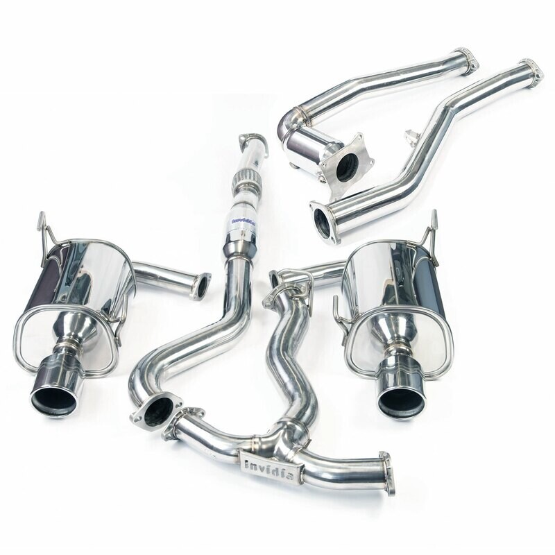 INVIDIA - Q300 70mm Engine Back Exhaust with Equal Headers (BRZ 12-21/ ...