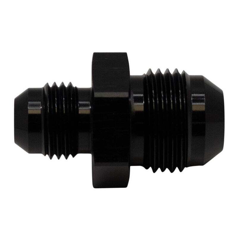 DEATSCHWERKS - 8AN to 6AN Reducer Straight Anodized Matte Black