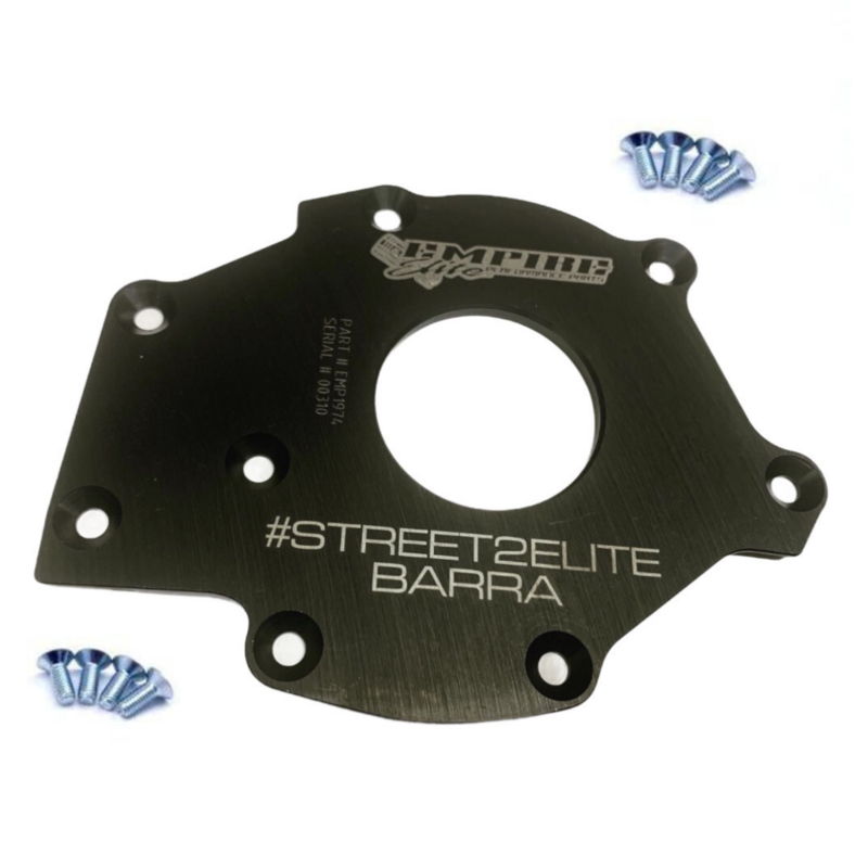 EMPIRE ELITE BARRA OIL PUMP BACKING PLATE