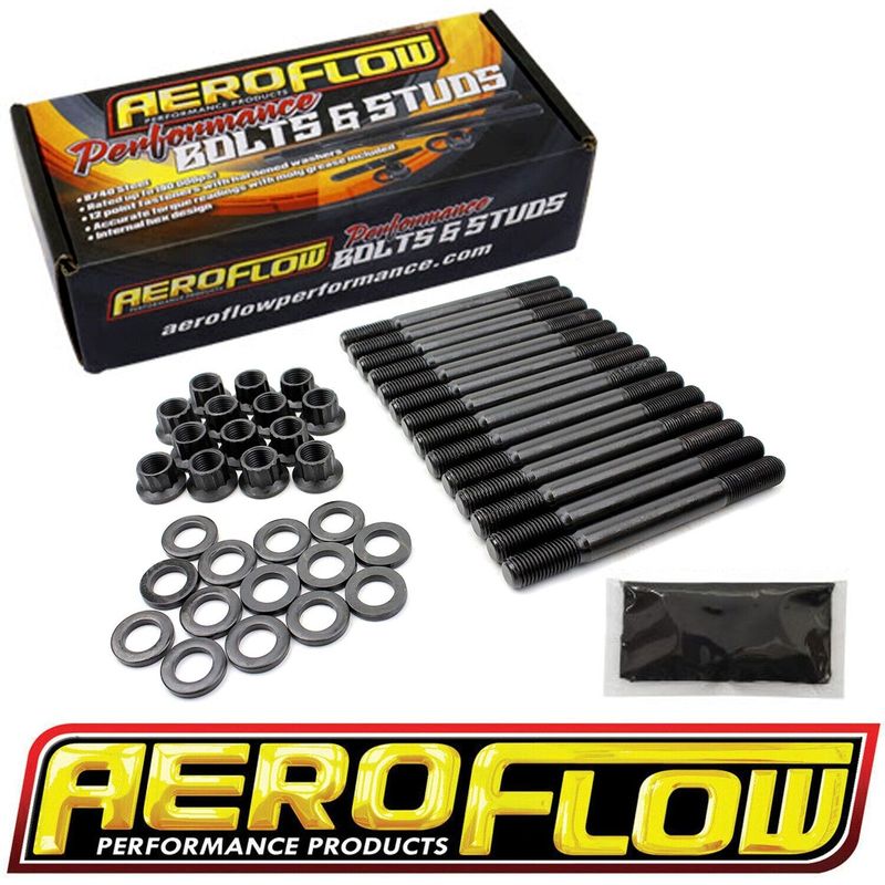 AEROFLOW - Ford Barra 6Cyl 4.0L BA-FGX Head Stud Kit