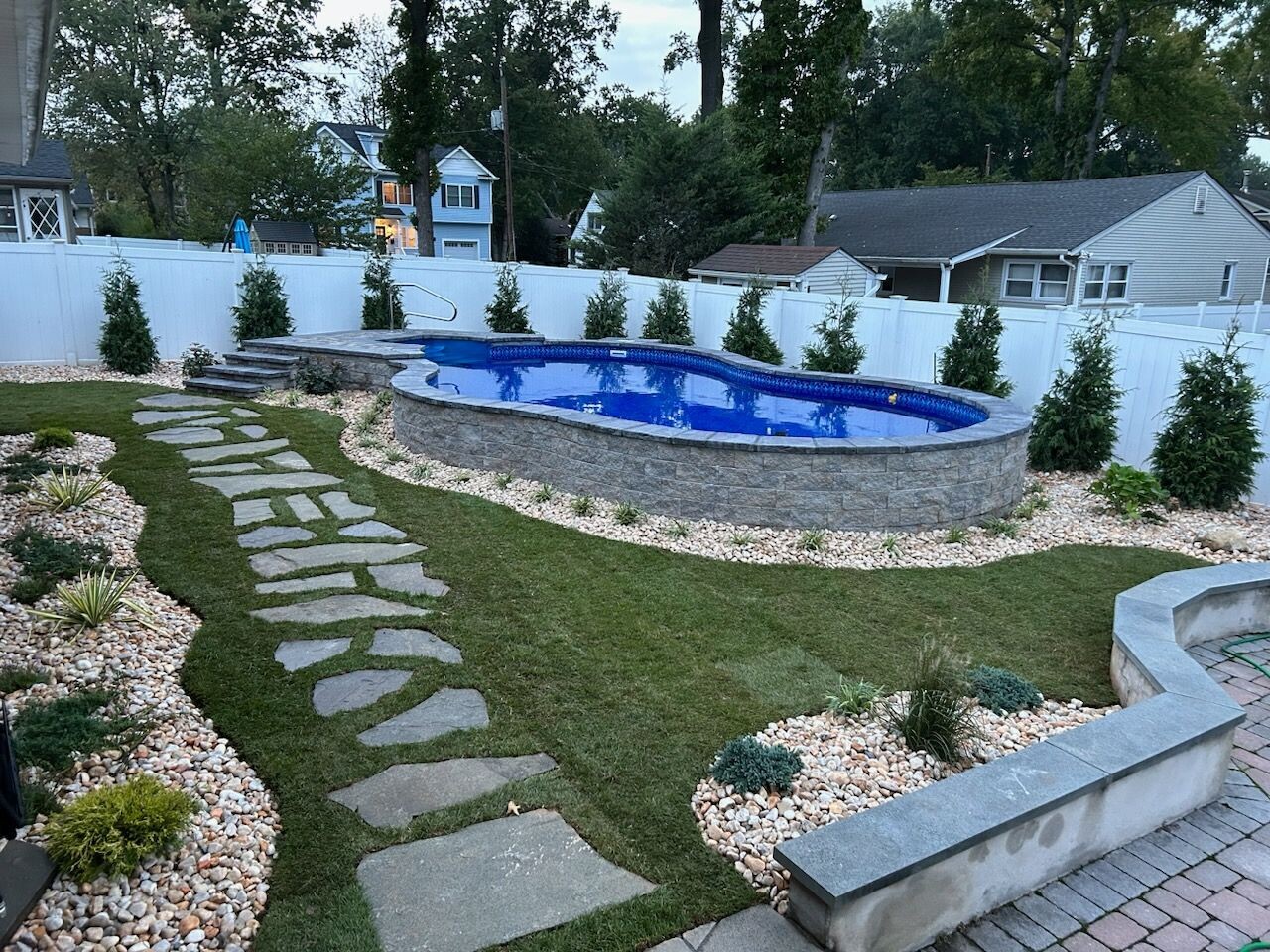 Semi In-Ground Pools