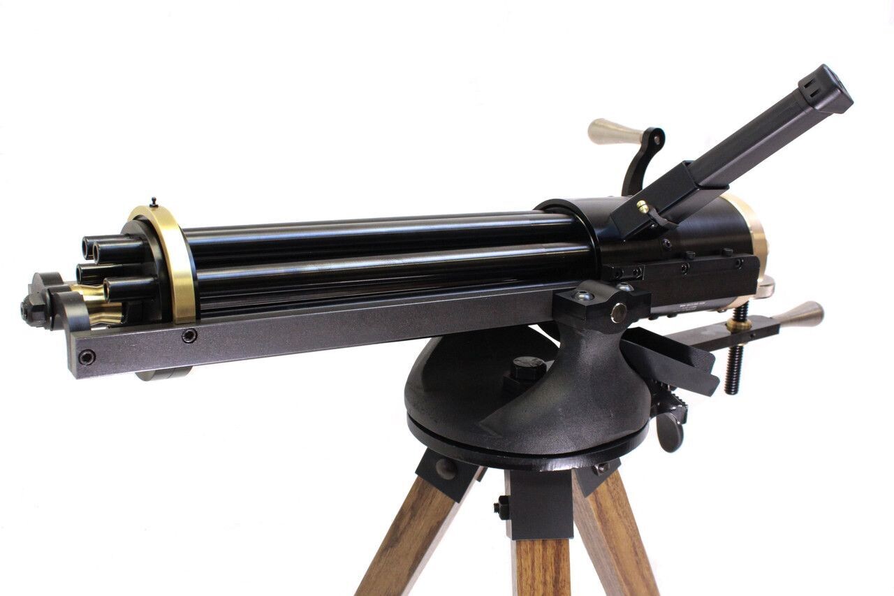 Tippmann Armory Gatling Gun w/ 16" Barrels and Oak Tripod
