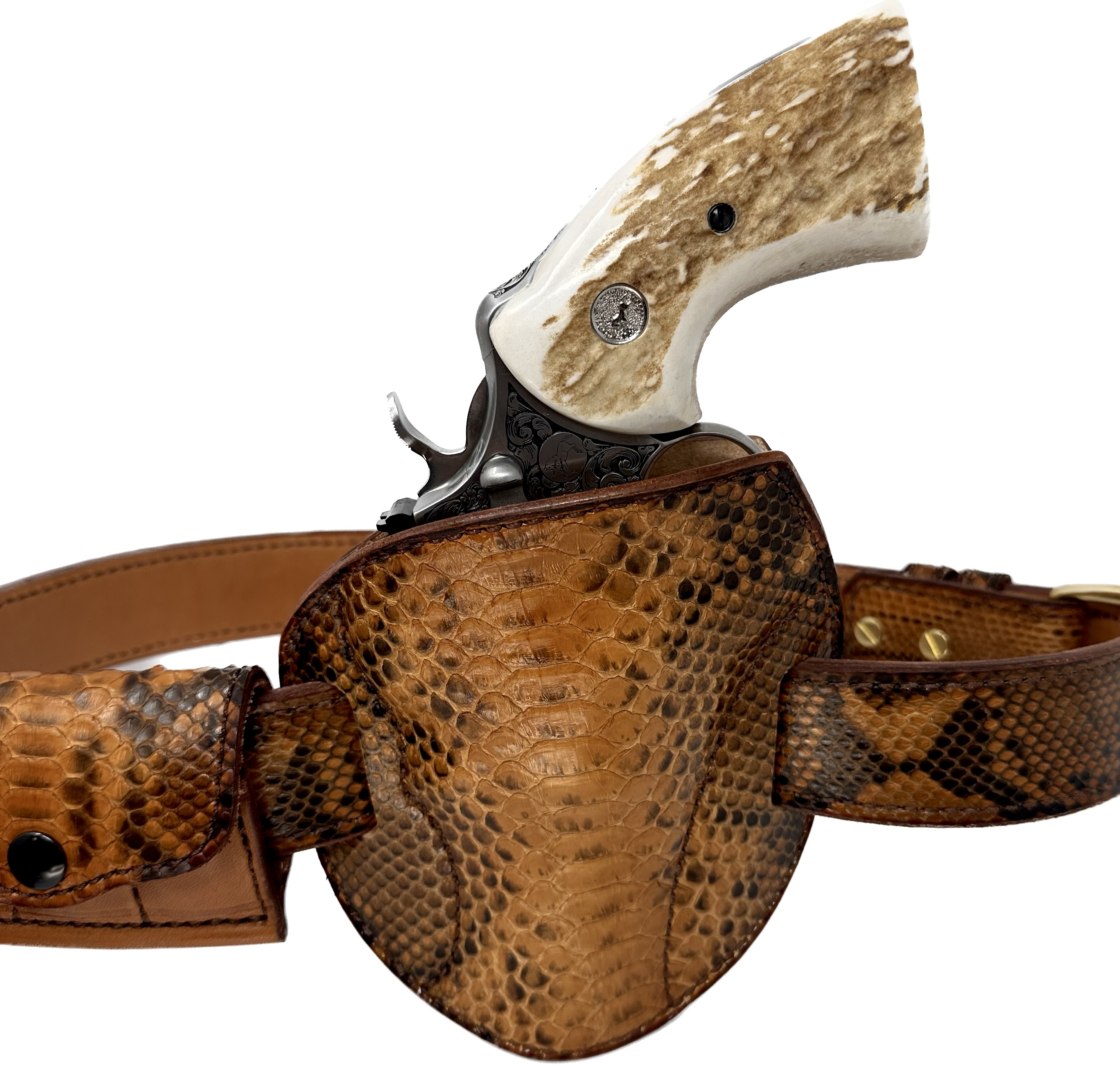 Simply Rugged Exclusive Python Leather Holster