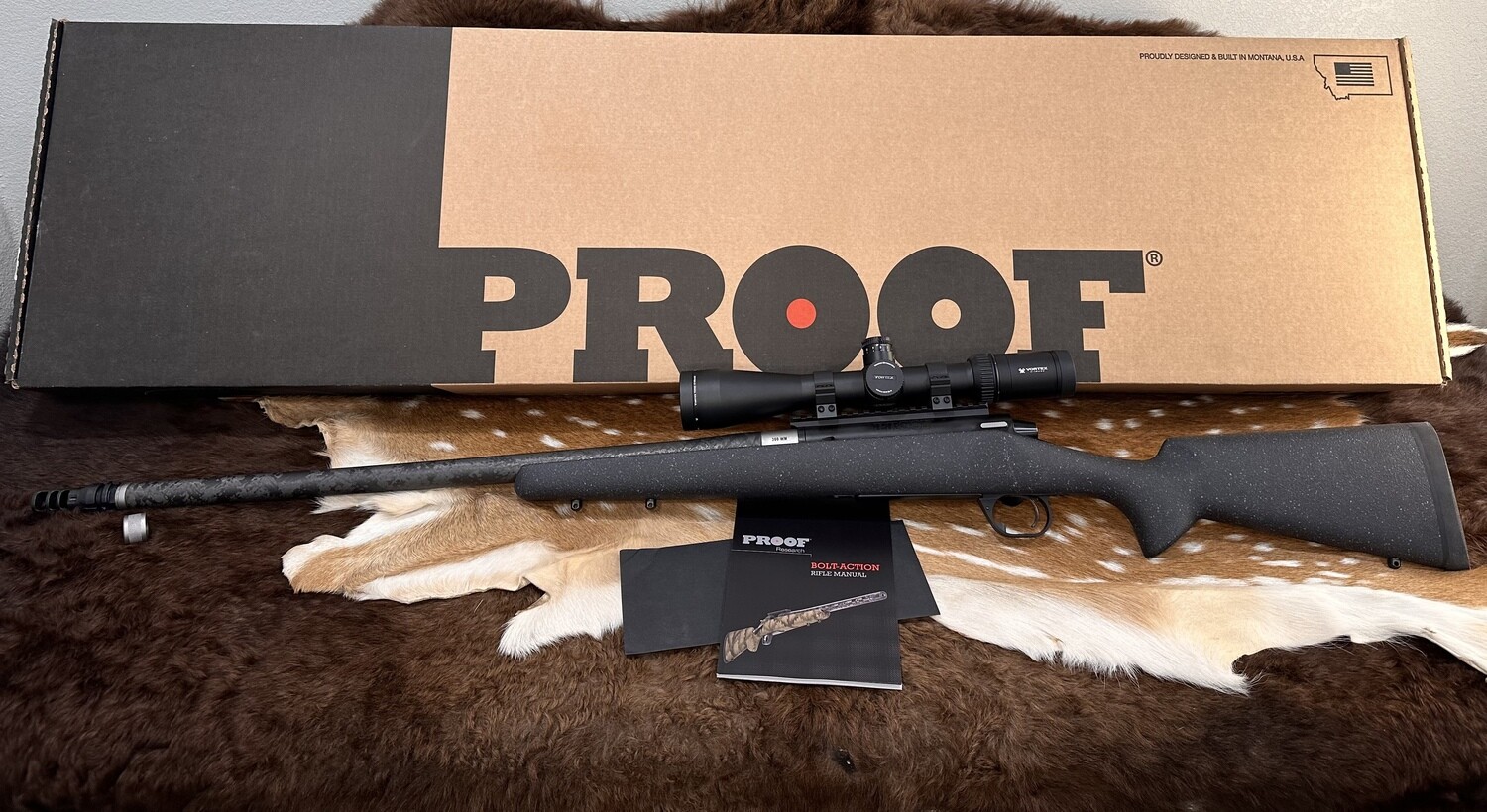 Proof Research Elevation 300 Win Mag with Vortex Scope with Box
