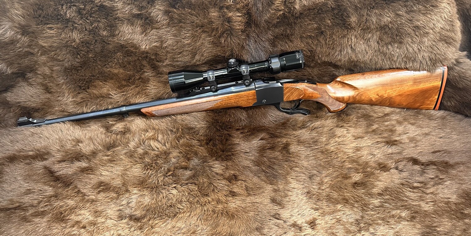 4 Digit Ruger No. 1 .222 REM Single Shot Rifle with Scope