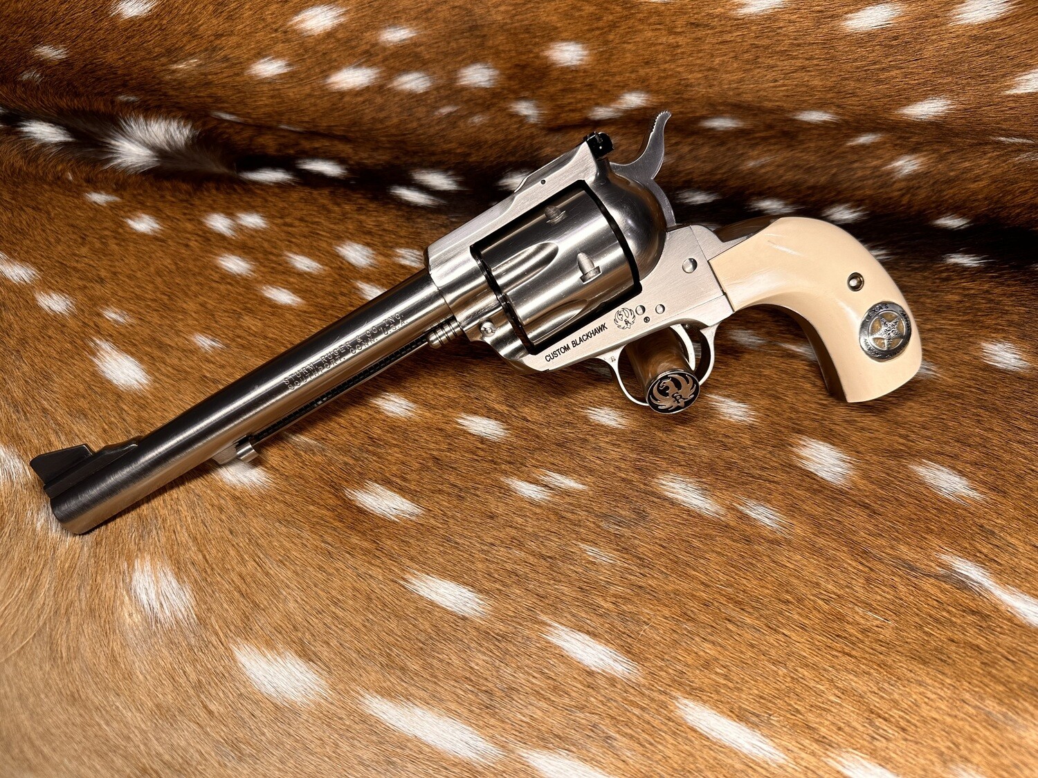 Custom 3 Screw Ruger Blackhawk .357 Magnum Revolver