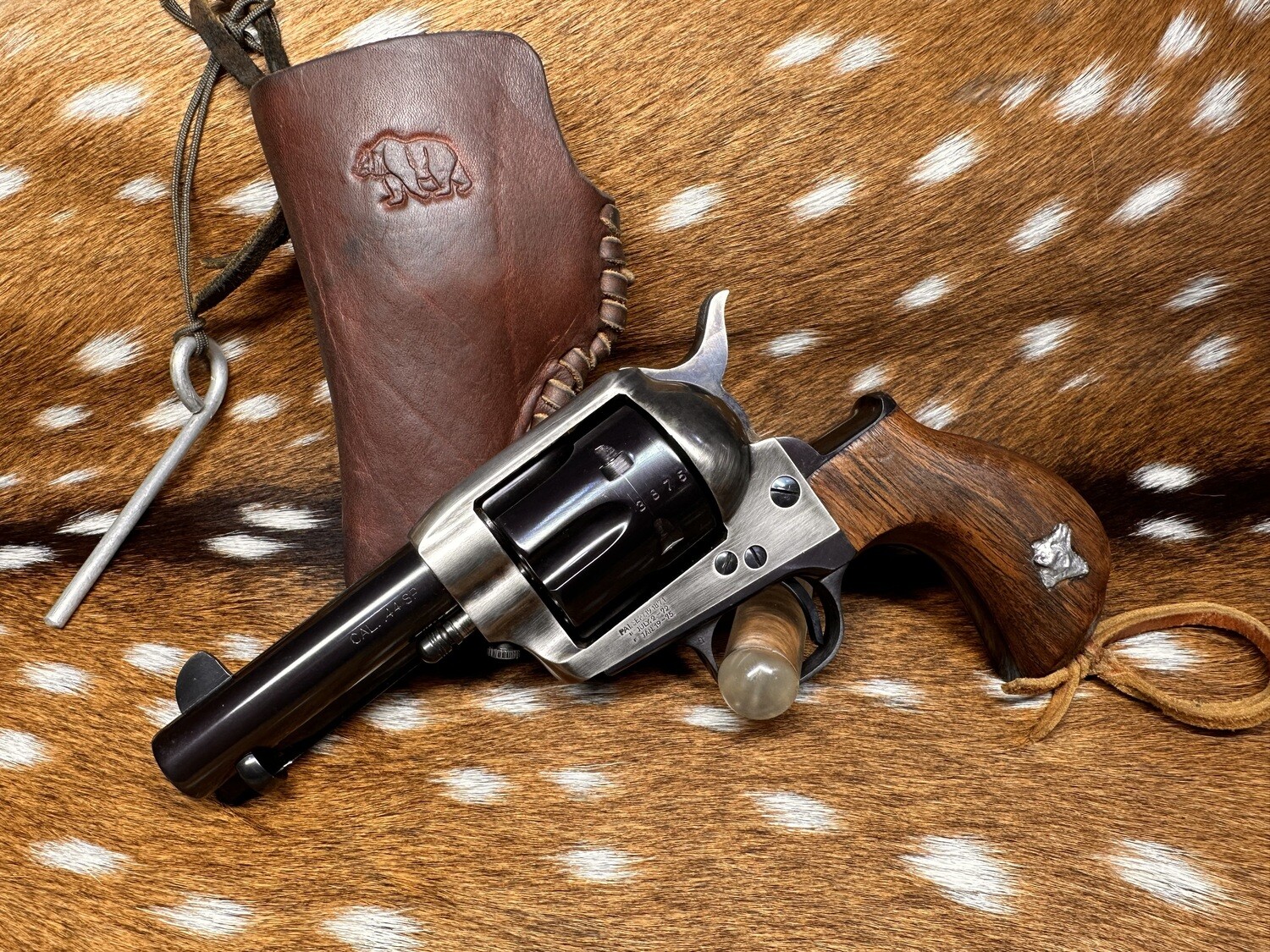 Custom Uberti Single Action Army .44 Special Birdshead Revolver