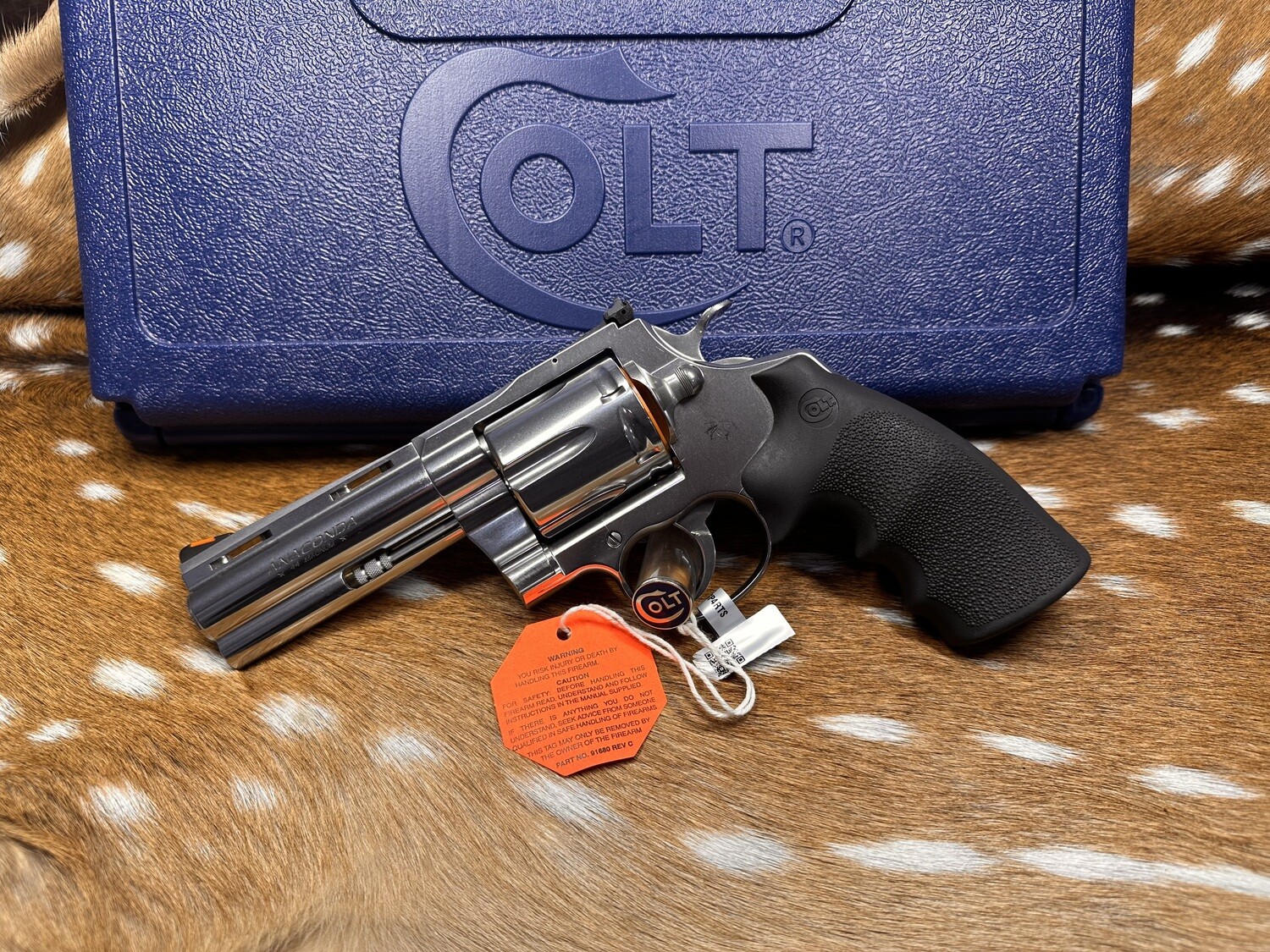 Engraved Colt Python .357Mag 4.25"