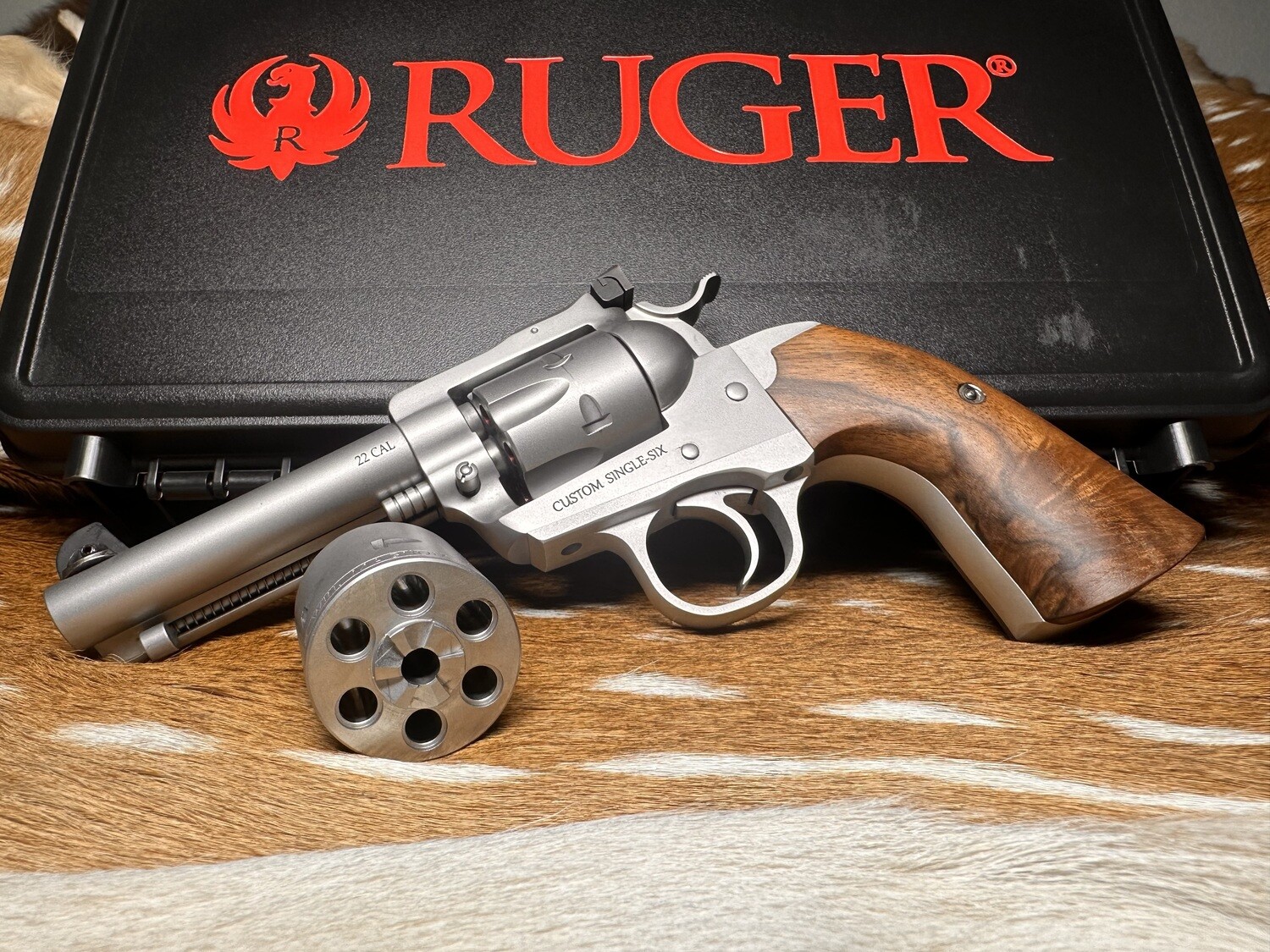 TGW Custom Ruger New Model Single-Six Convertible .22LR/ 22 Win Mag ...