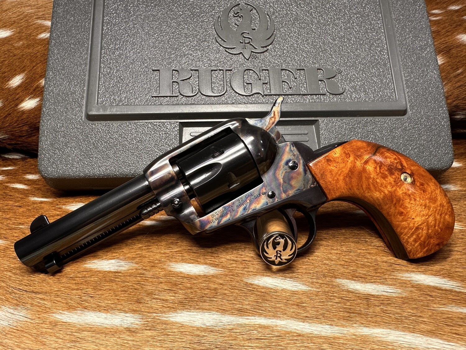 TGW Custom Ruger New Model Single-Six Birdshead .22 Cal Revolver