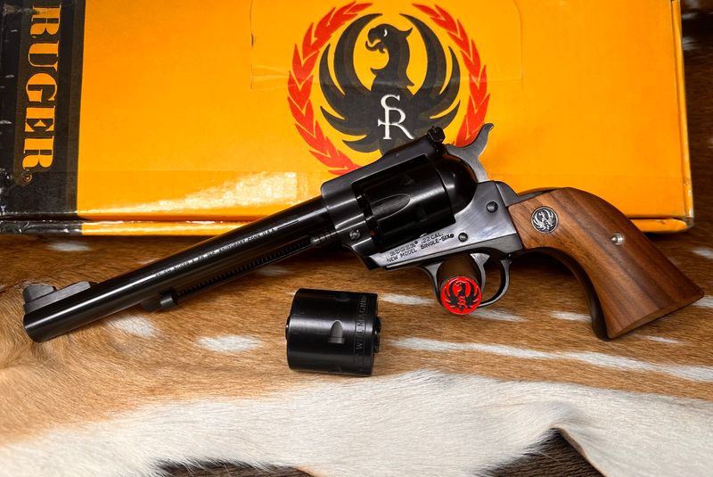 Ruger New Model Single-Six .22 Cal/.22Mag Conversion Revolver with Box