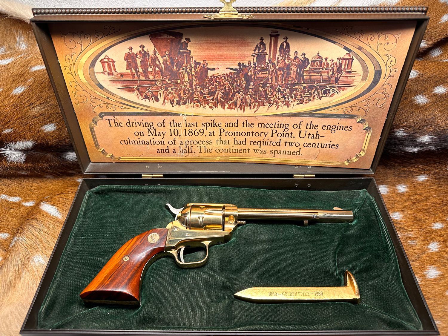 California Bicentennial Commemorative Colt Frontier Scout .22LR with ...