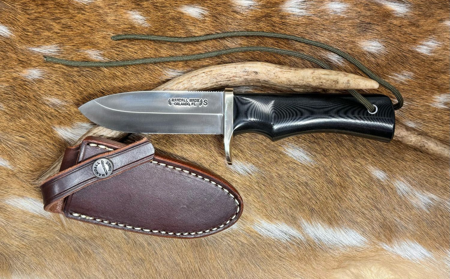 New with Sheath Randall Made Fireman Special Knife