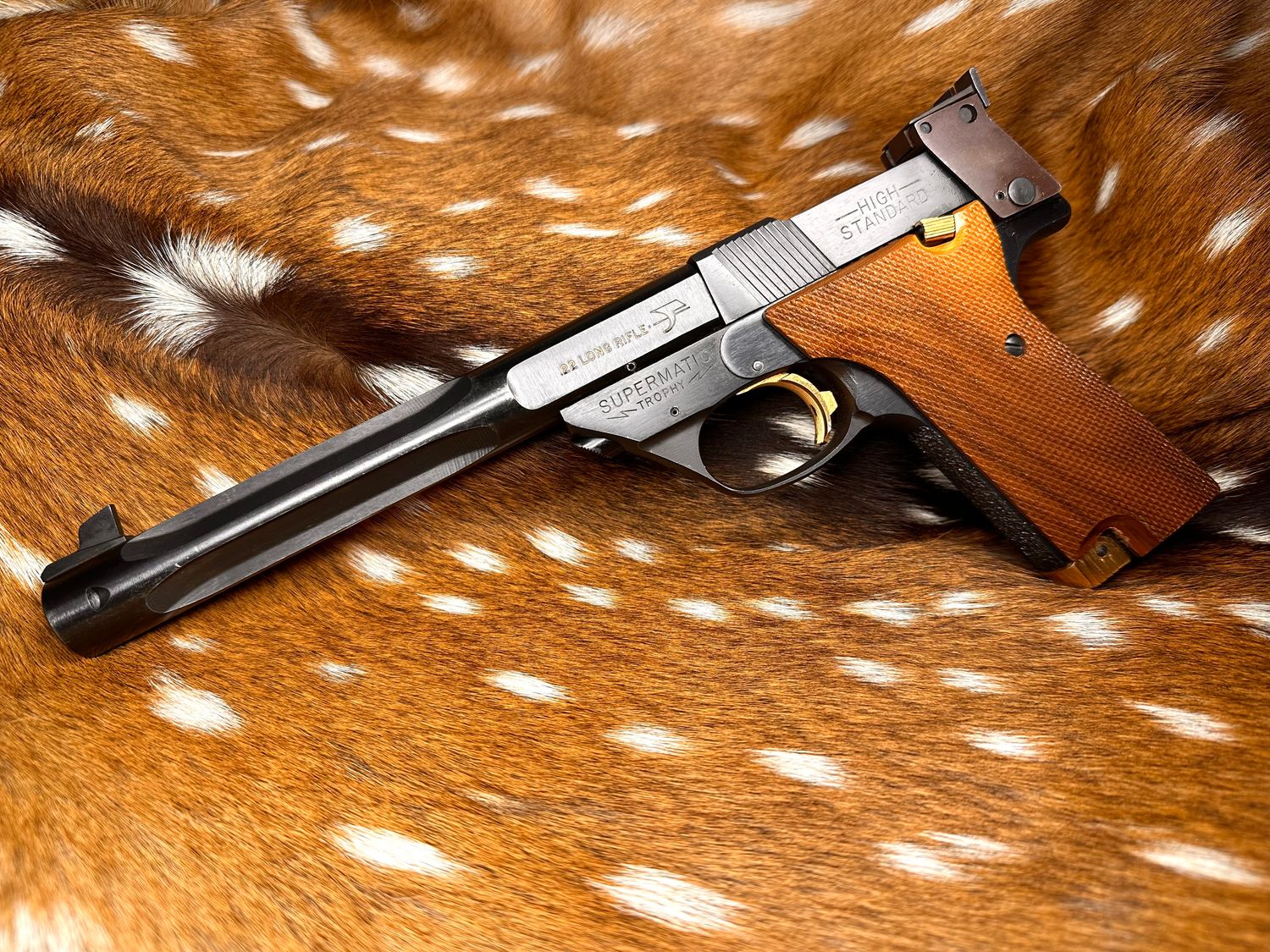 High Standard Supermatic Trophy .22LR Pistol