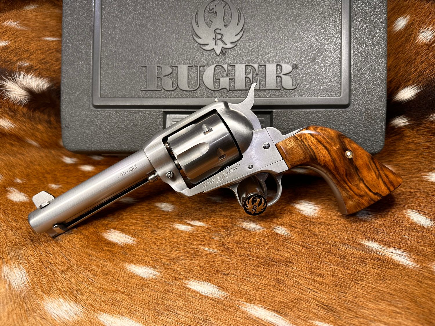 Custom Ruger "Old" Vaquero .45 Cal Revolver