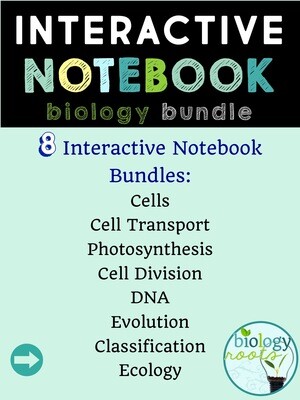 Biology Interactive Notebook Bundle- supports digital - Store - Biology ...
