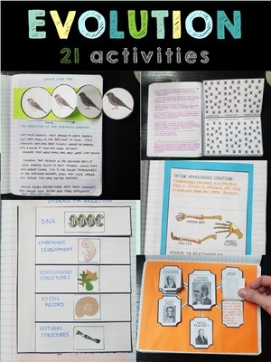 Biology Interactive Notebook Bundle- supports digital - Store - Biology ...