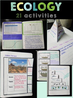 Biology Interactive Notebook Bundle- supports digital - Store - Biology ...