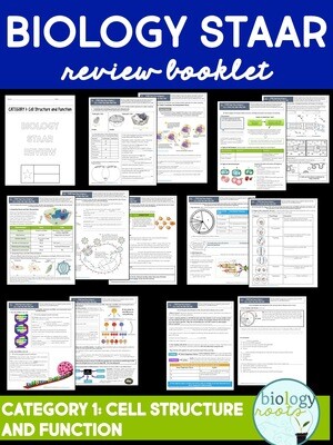 STAAR Biology Review BUNDLE Categories 1-5 - Store - Biology Roots