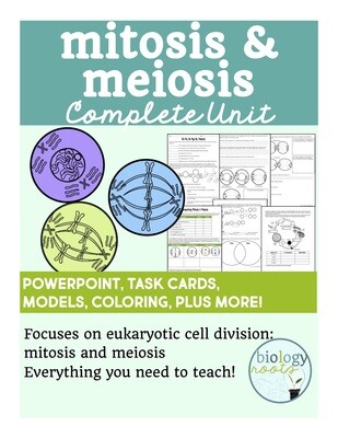 Cell Division Bundle - Store - Biology Roots
