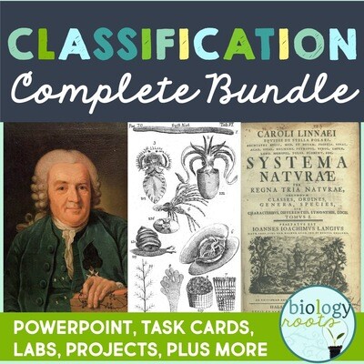 Classification Unit Bundle - Store - Biology Roots