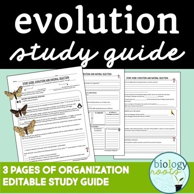Study Guide Bundle- supports digital - Store - Biology Roots