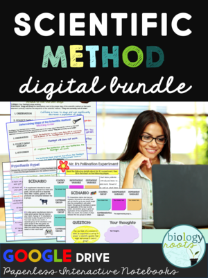 Scientific Method Digital Notebook - Store - Biology Roots