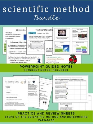 Scientific Method Bundle - Store - Biology Roots