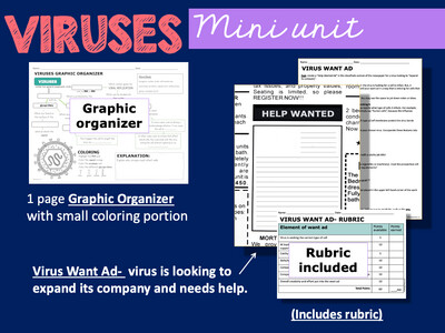 Viruses Mini Unit - Store - Biology Roots