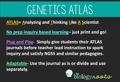 Genetics ATLAS (NGSS; Inquiry) - Store - Biology Roots