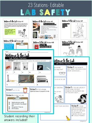 Lab Safety Stations - Store - Biology Roots