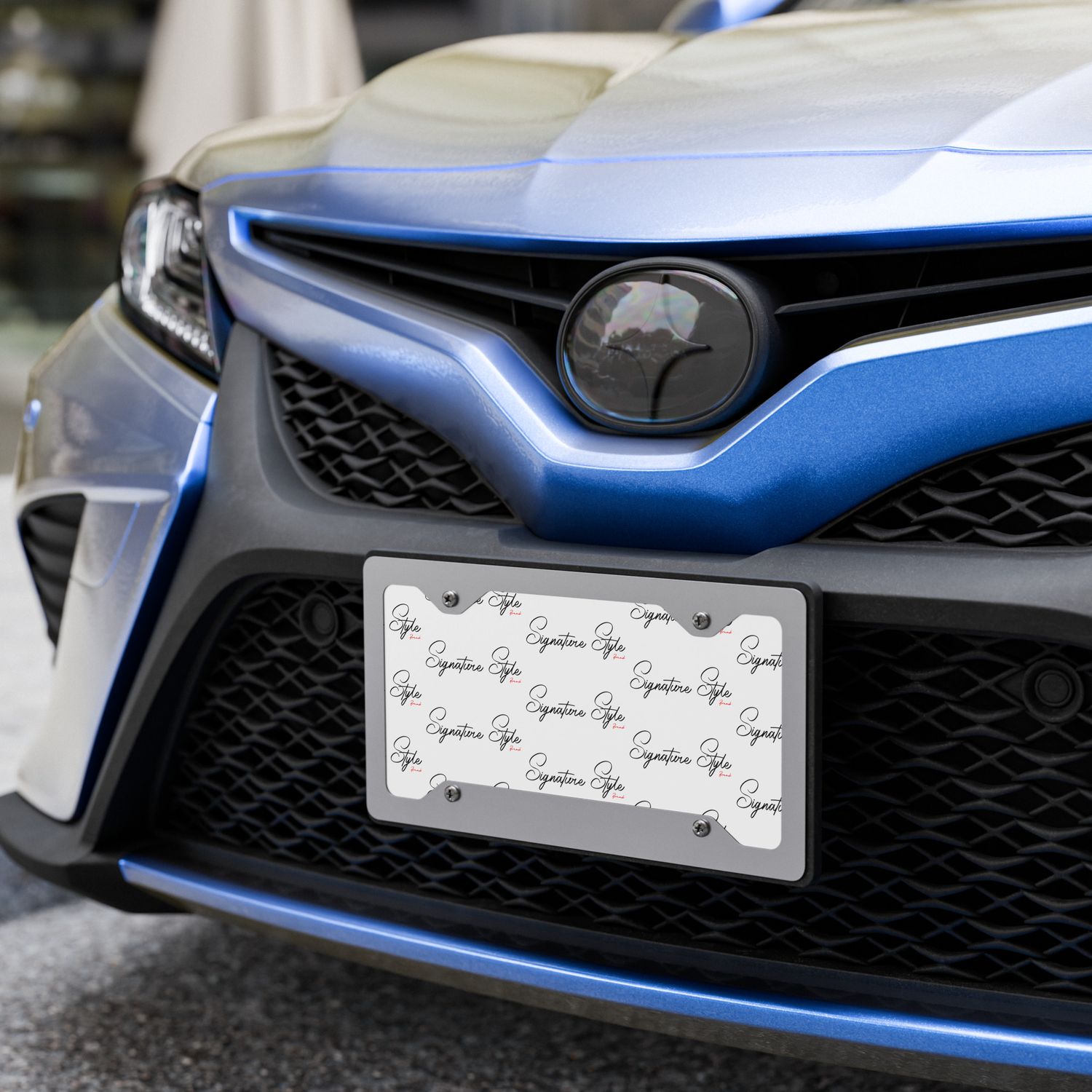 Vanity license plate