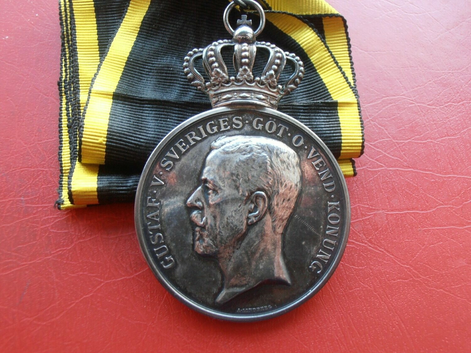 Sweden Pro Patria Award Medal - 1920