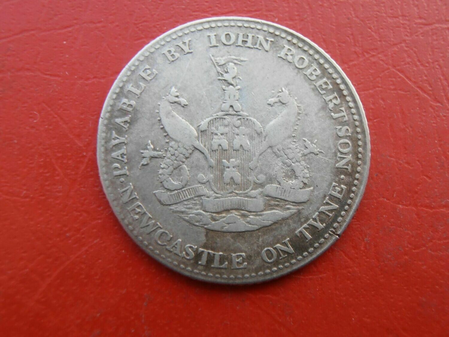 Silver Shilling Token Newcastle on Tyne - 1811