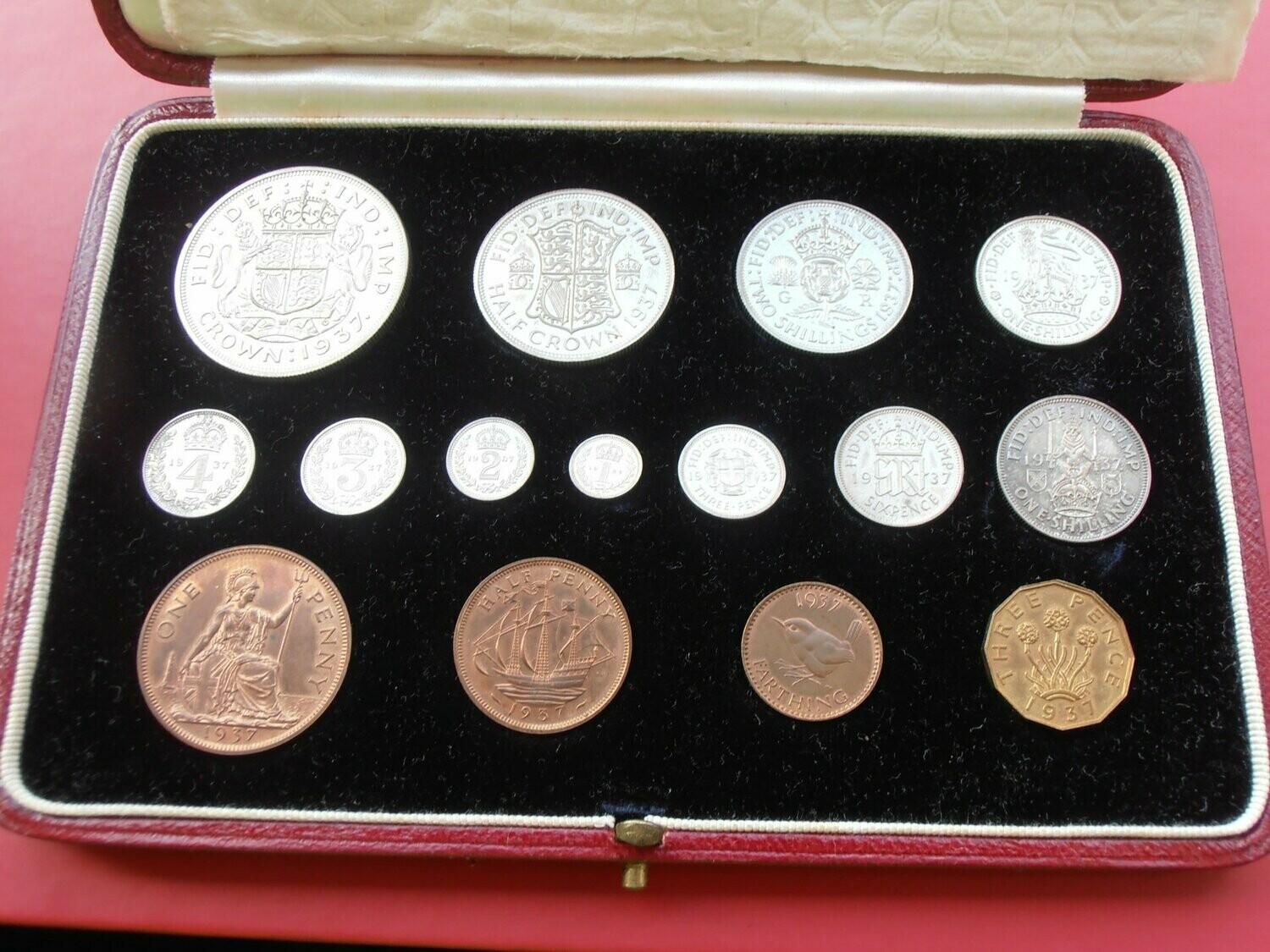 1937 - Proof Specimen Coin Set
