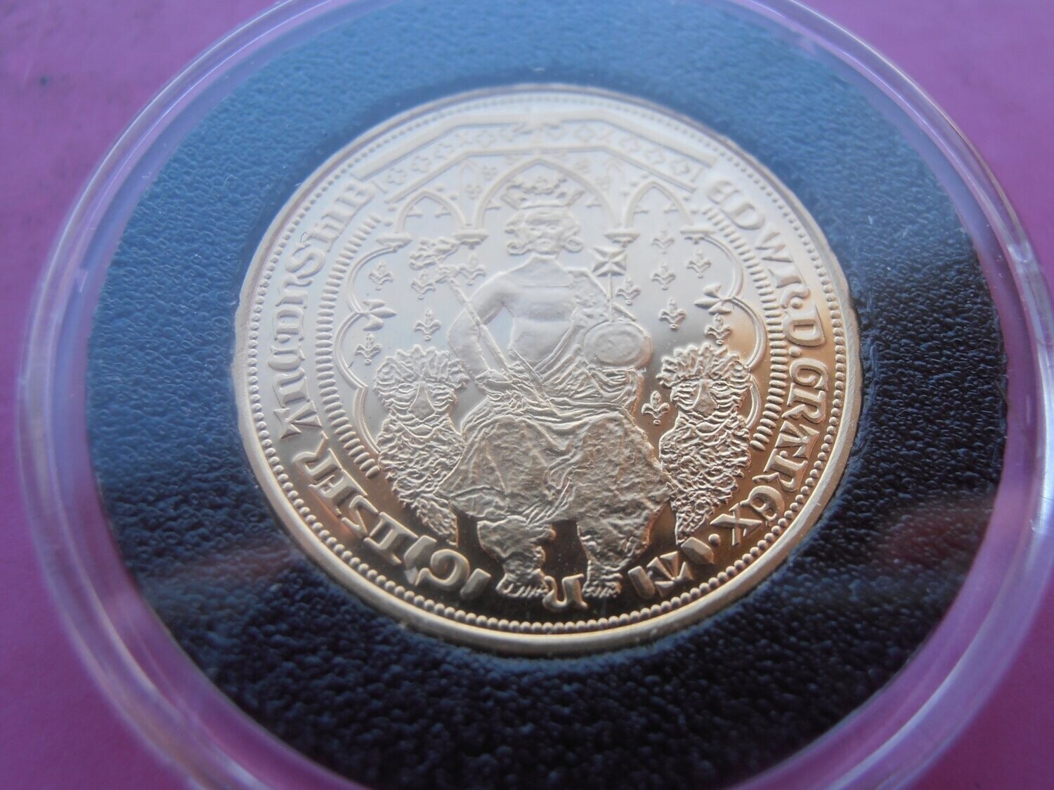 Millionaires Collection Fantasy Edward III Gold Double Leopard