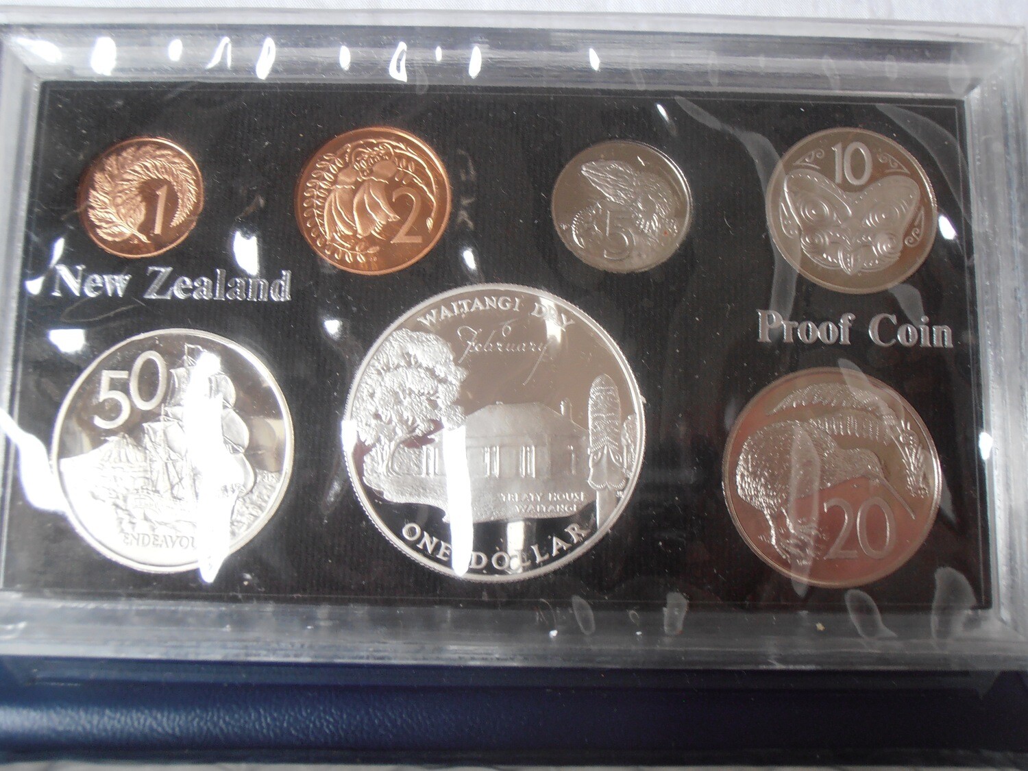 New Zealand Coin Set - 1977 (Queens Silver Jubilee)