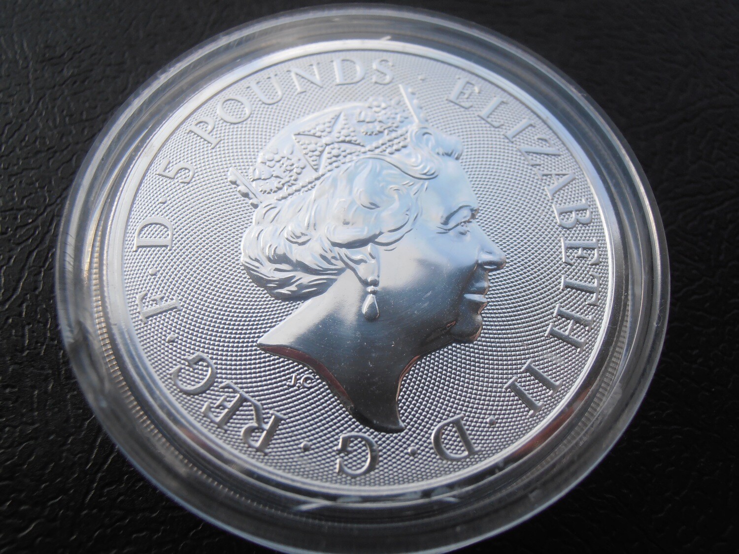 2020 - Two Ounce Fine Silver Five Pounds (Queens Beasts Completer) 2020 - Two Ounce Fine Silver Five Pounds (Queens Beasts Completer)