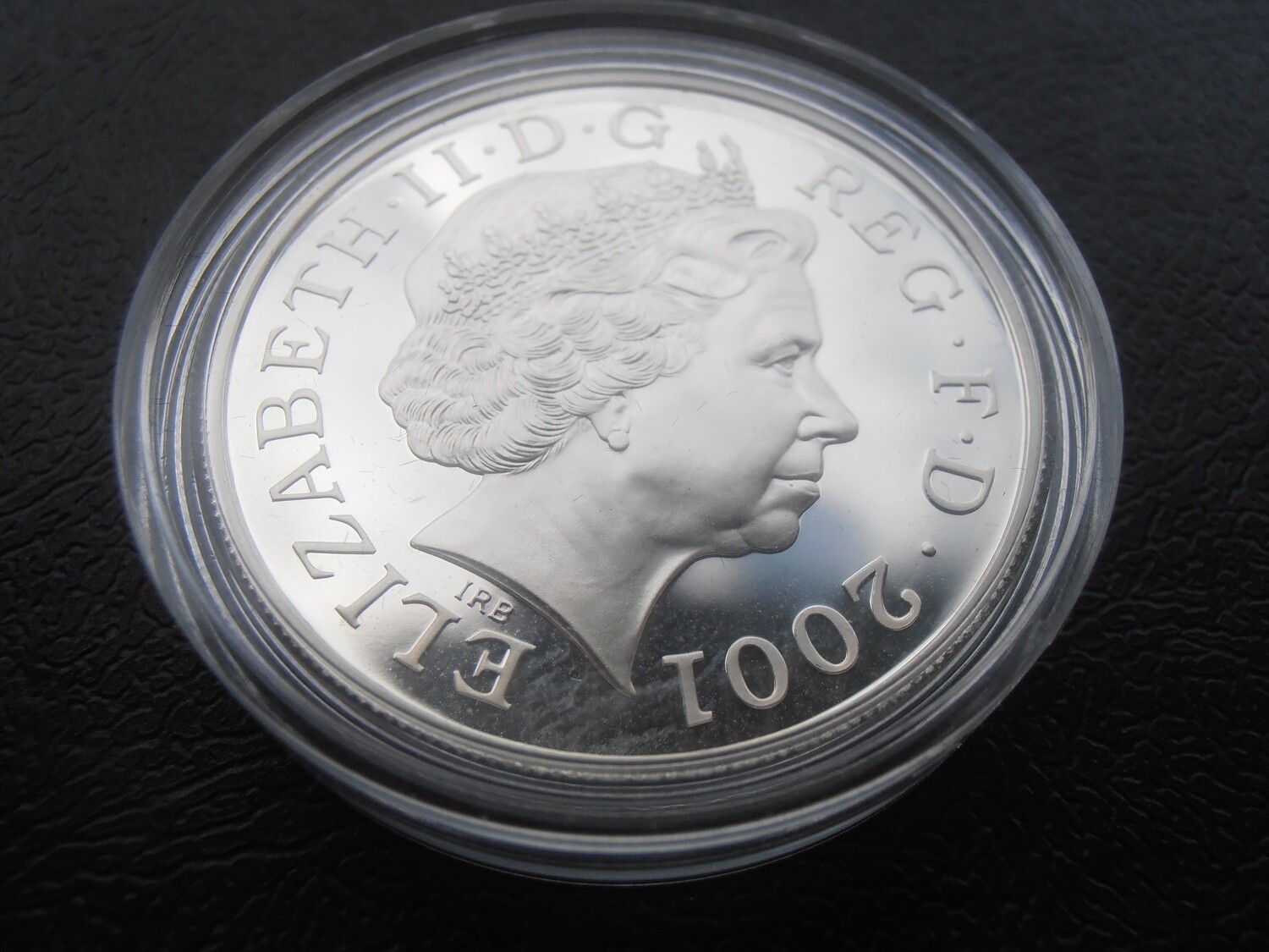 2001 - Five Pounds Silver Proof (Victorian Anniversary)