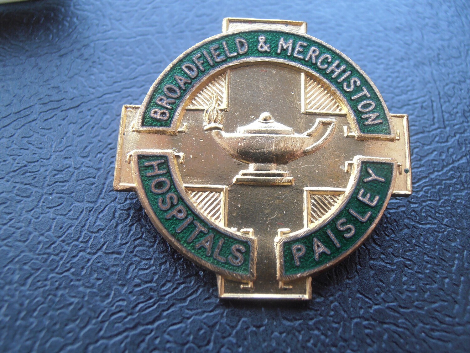 Broadfield & Merchiston Hospitals Paisley Badge