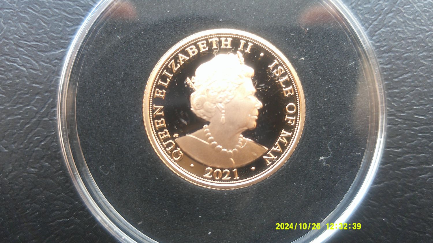 Isle of Man Gold Sovereign - 2021 (50th Anniversary of Decimalisation)