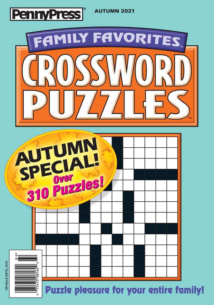Penny Press Family Crossword Puzzles Autumn 2021