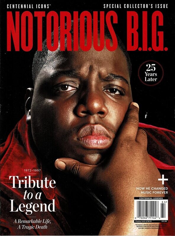 NOTORIOUS B.I.G. Centennial Icons Magazine Special 2022