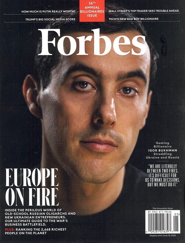 Inmate Magazines | Forbes Magazine Billionaire's Issue