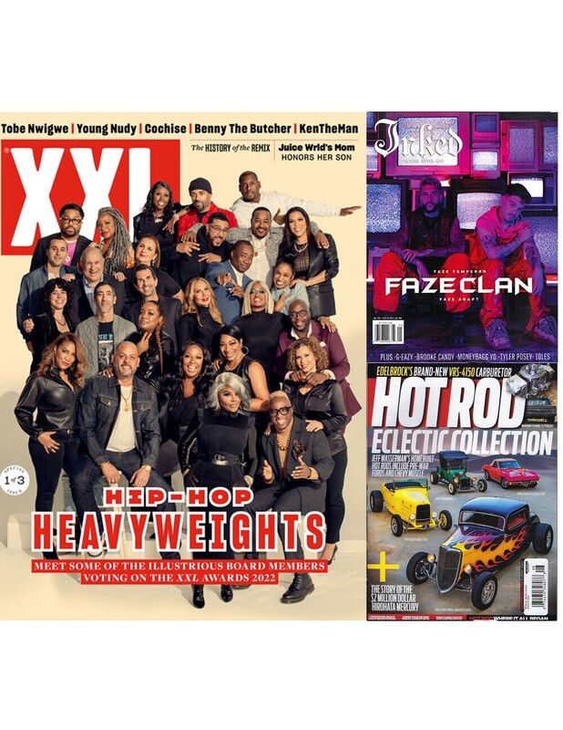 XXL/Inked Mag Bundle Single Issue 3 pack - inmate mags